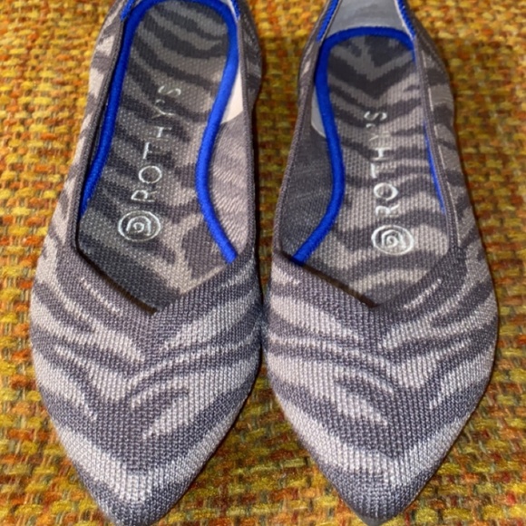 Rothy's | Shoes | Rothys In Zebra Print | Poshmark